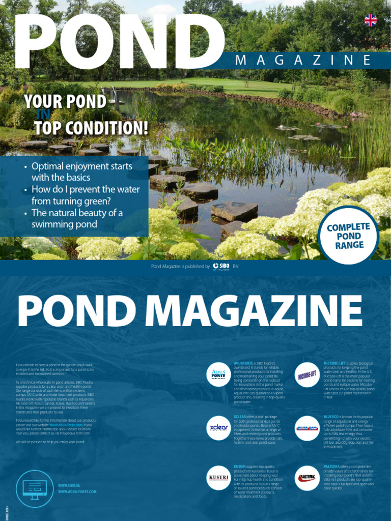 Pond Magazine 2017 LR | PDF | Pipe (Fluid Conveyance) | Pump