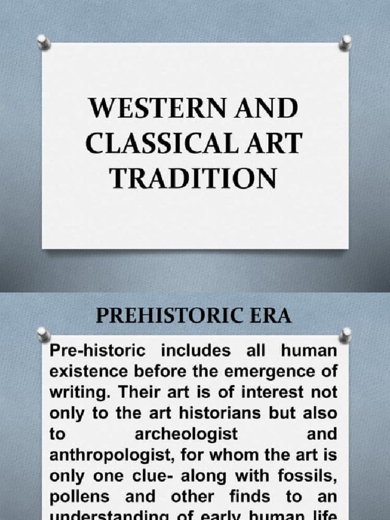 Western and Classical Art Tradition | PDF