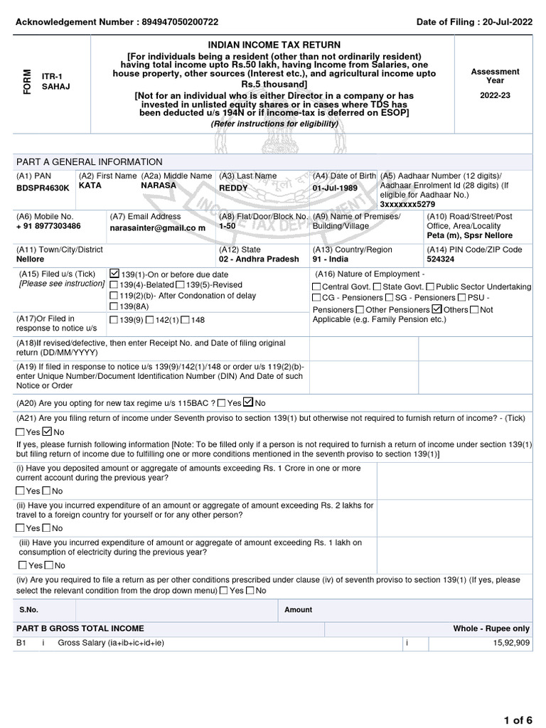 Form PDF 894947050200722 | PDF | Tax Deduction | Tax Refund