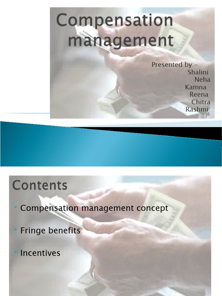 Compensation Management Overview Pdf Cost Of Living Employment