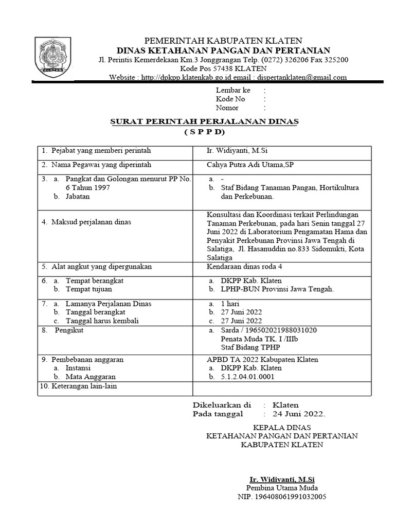 SPPD 2022 BPTP | PDF