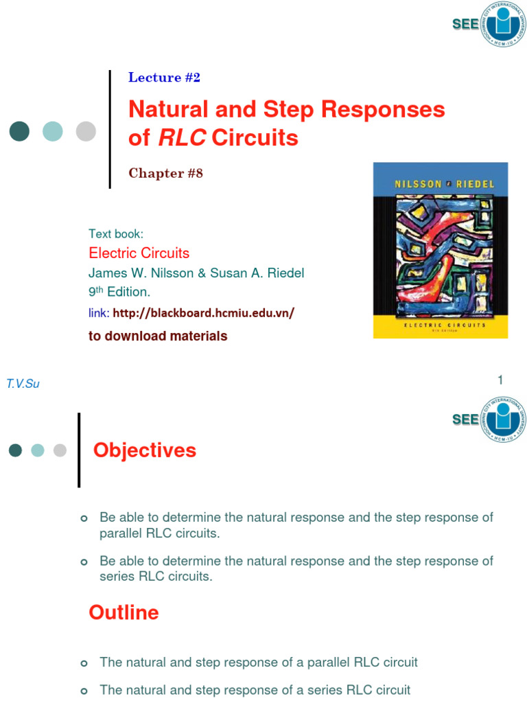RLC Circuit Responses Guide | PDF | Electrical Network | Damping