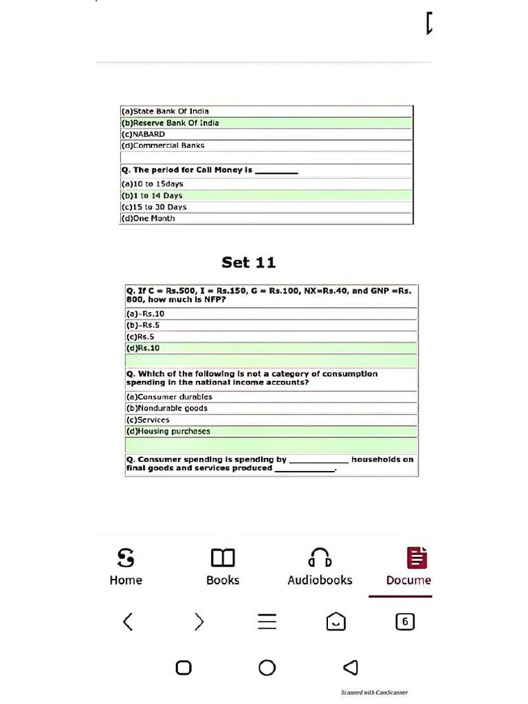 Mcqs of Macro Economics | PDF