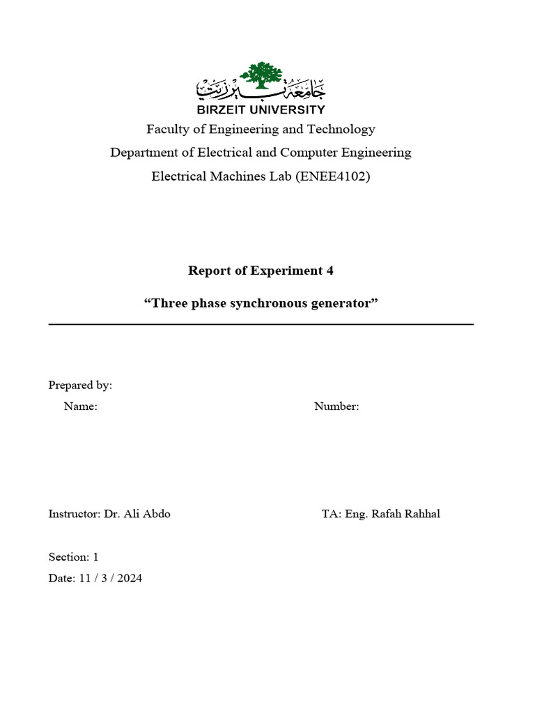 Sample Report | PDF | Electronic Engineering | Physical Sciences
