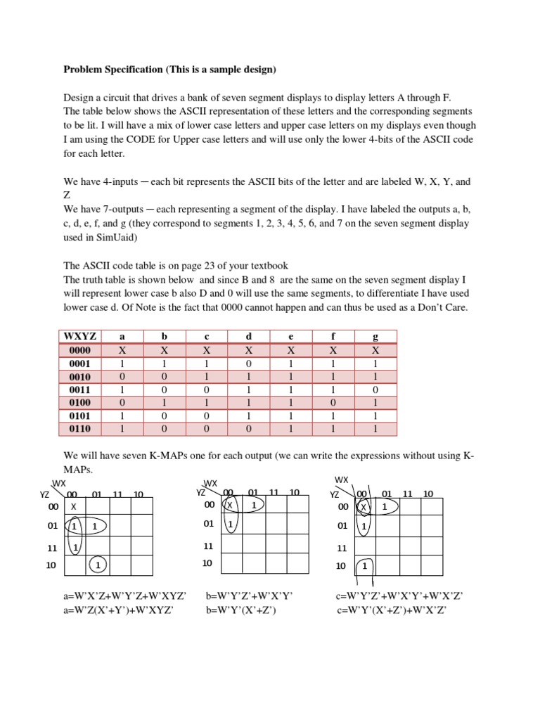 Problem Specification (This Is A Sample Design) | PDF | Games ...