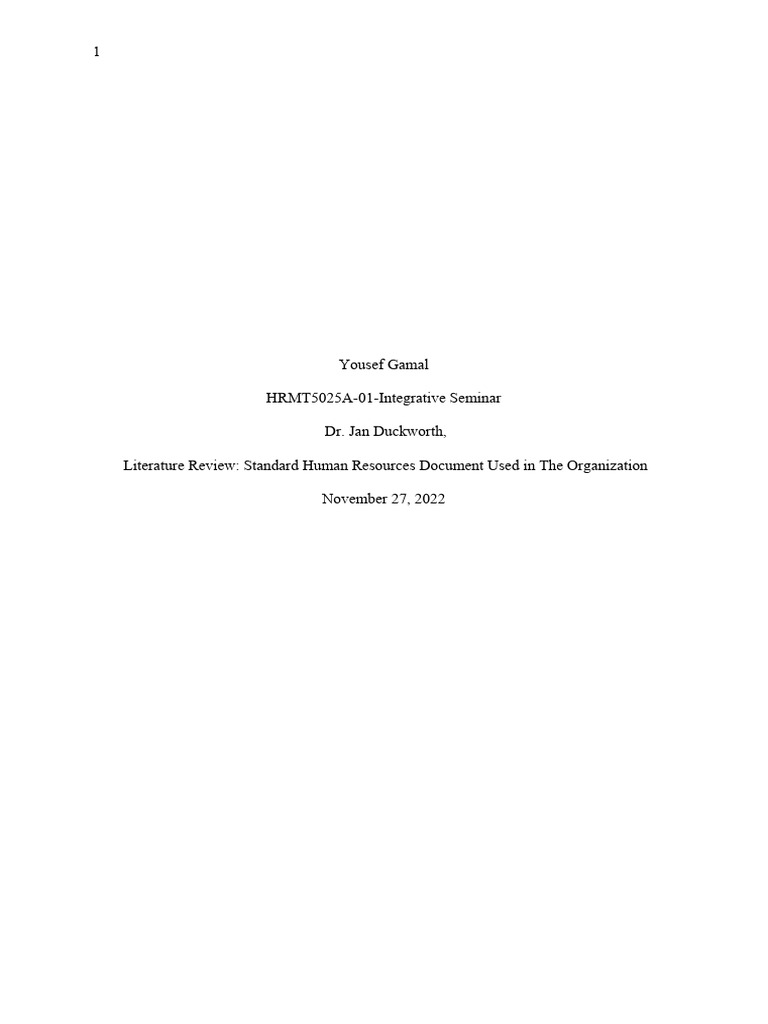 Sample LR | PDF | Employee Retention | Employment