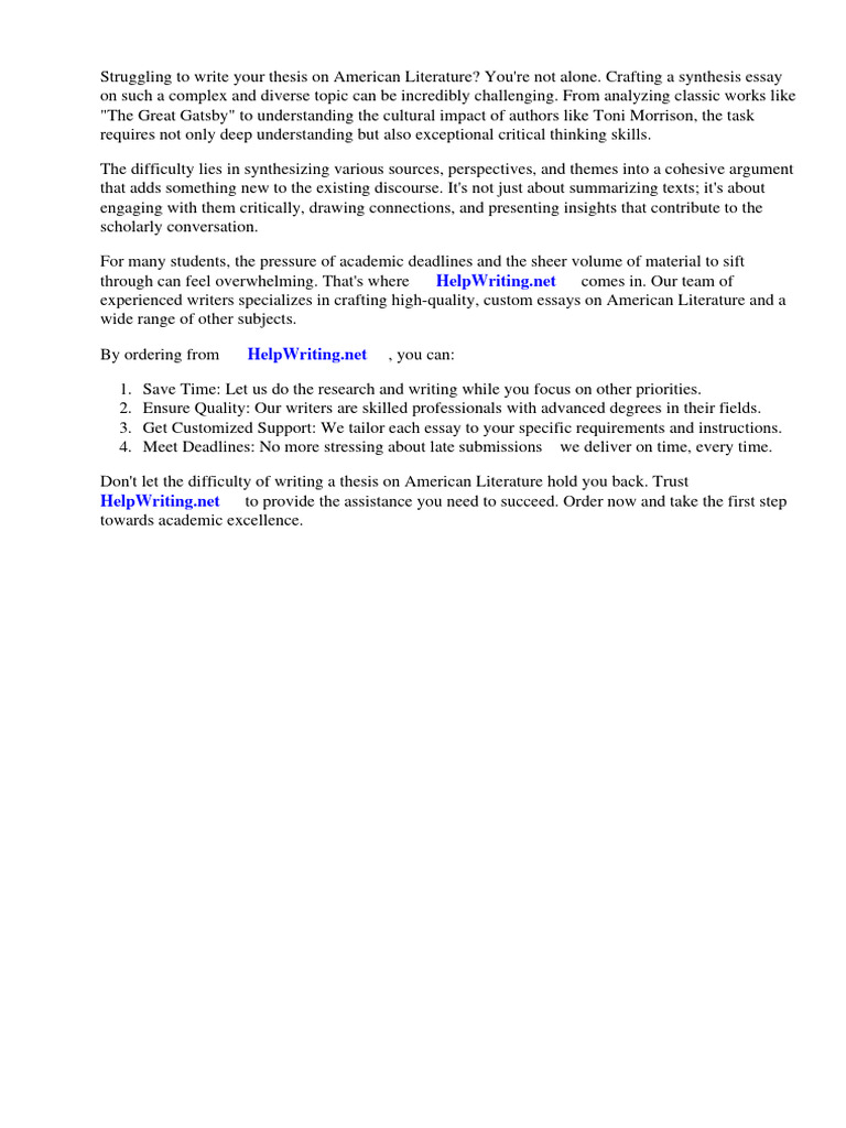 Mastering Synthesis Essays in Literature | PDF | Essays | Apa Style