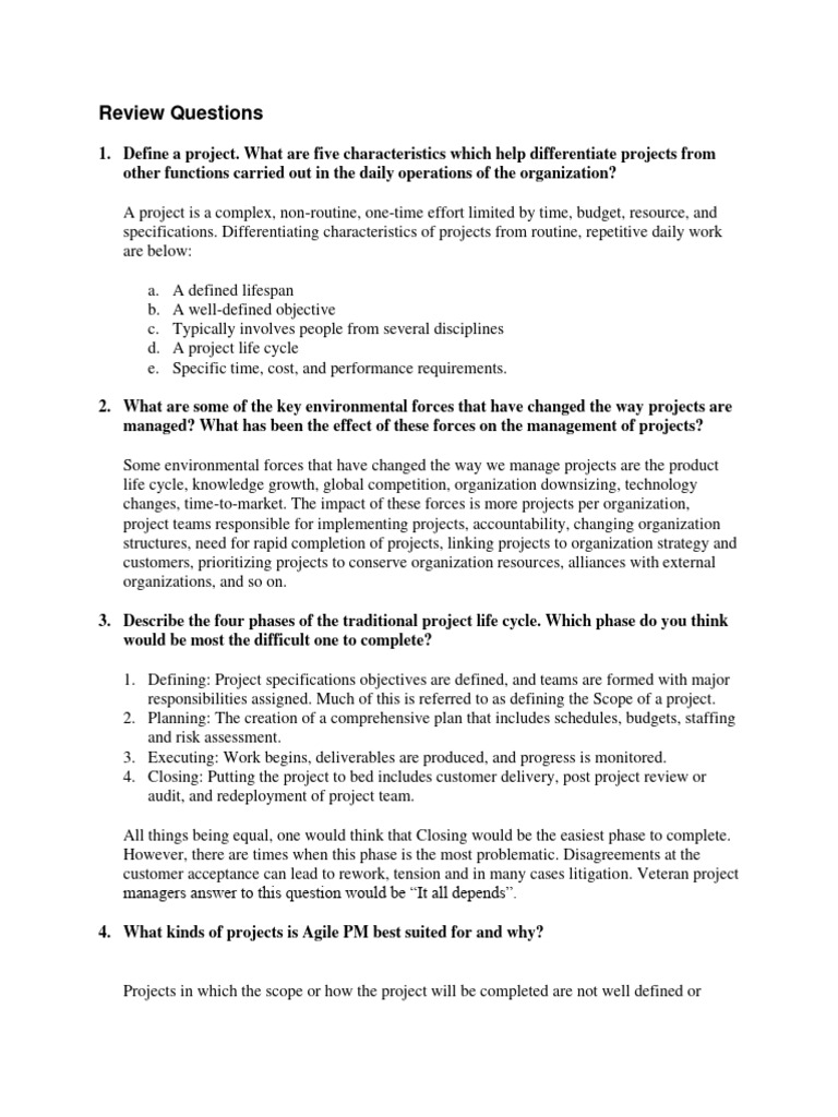 Project Management | PDF | Project Management | Life Cycle Assessment