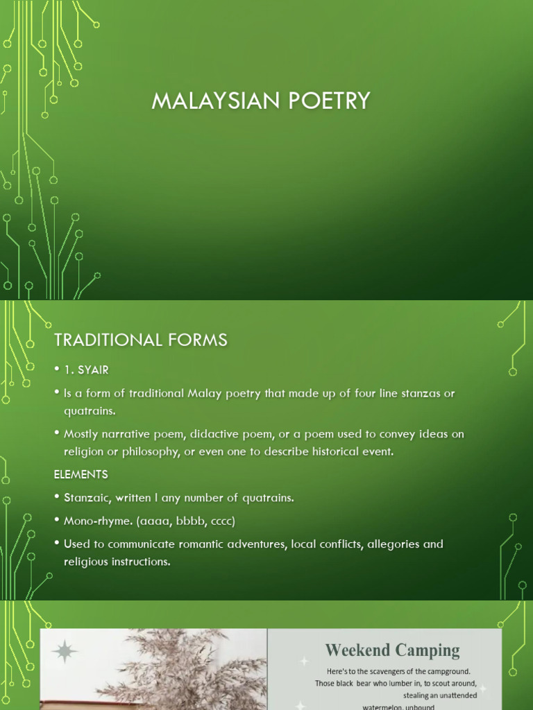 Malay Poetry | PDF