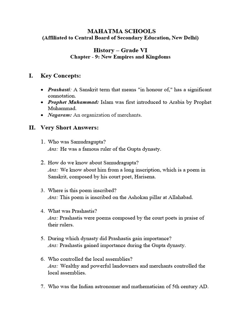 New Empires and Kingdoms | PDF | Asia | South Asia