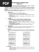 Grade 9 Math Lesson Plan: Radicals | PDF