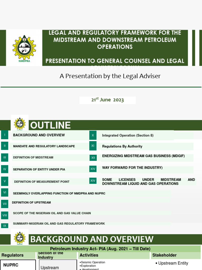 ASLA Presentation On NMDPRA's General Counsel Forum FINAL 21ST JUNE LA ...