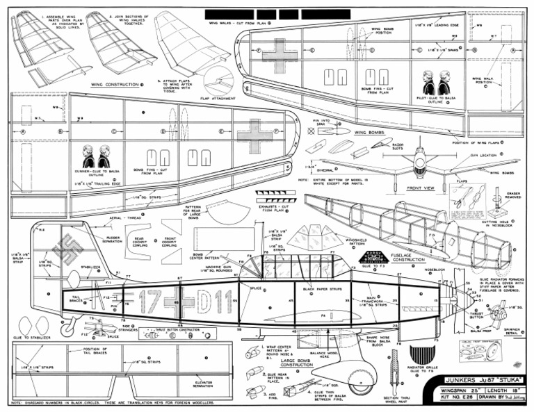 Junkers Ju87 Stuka Oz15156 | PDF