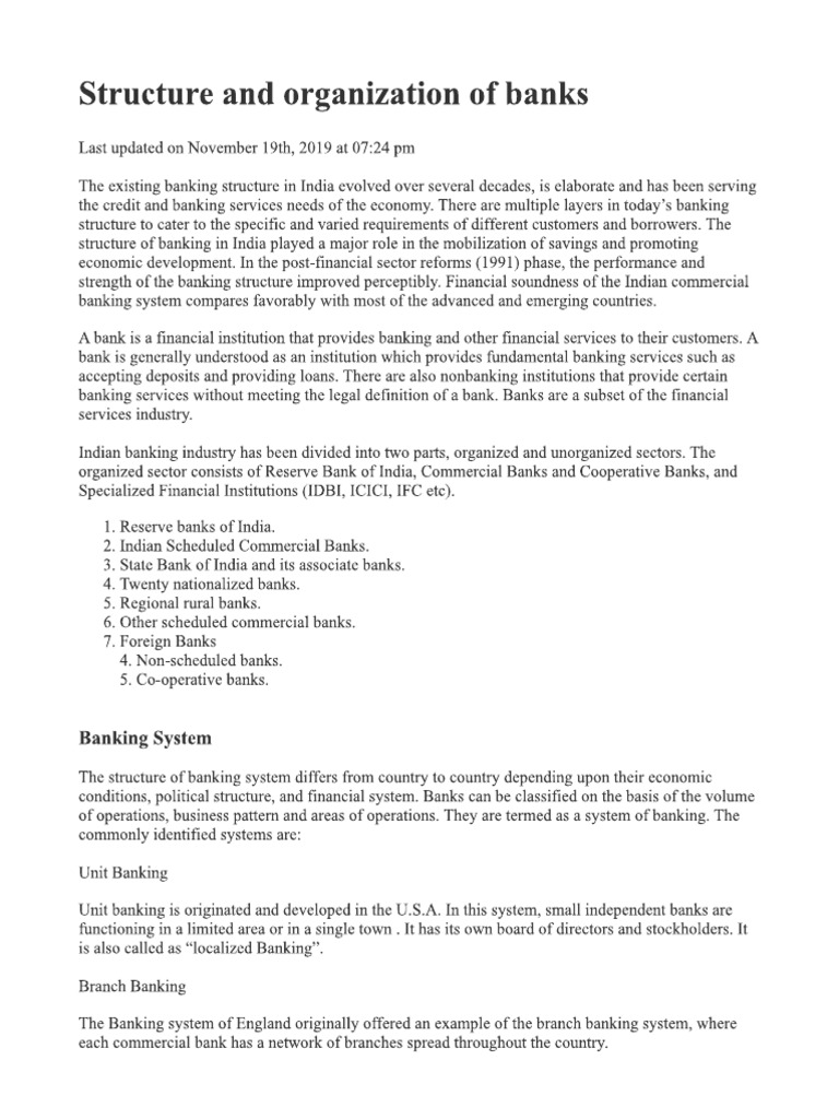 Banking Operations | PDF