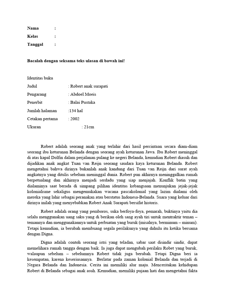 Tugas 1 Teks Ulasan | PDF