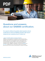 SA8000 Standard 2014 | PDF