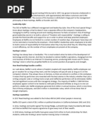 No Rules Rules: Netflix's Culture Shift | PDF | Incentive | Leadership