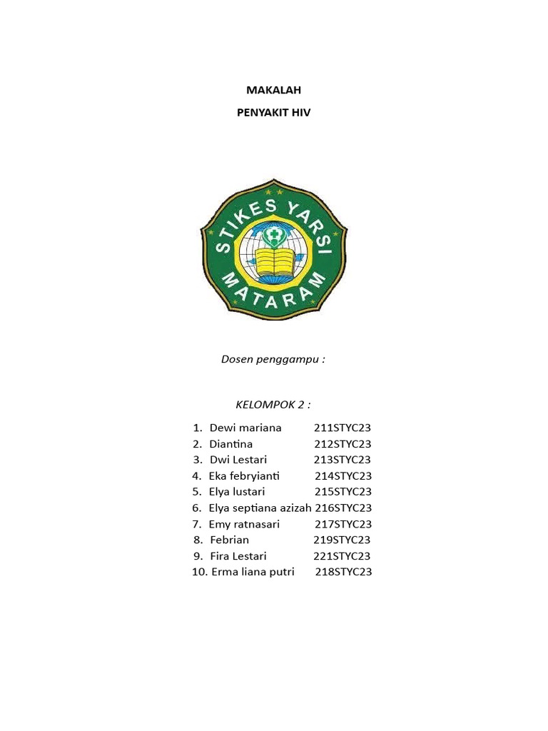 Makalah Hiv | PDF