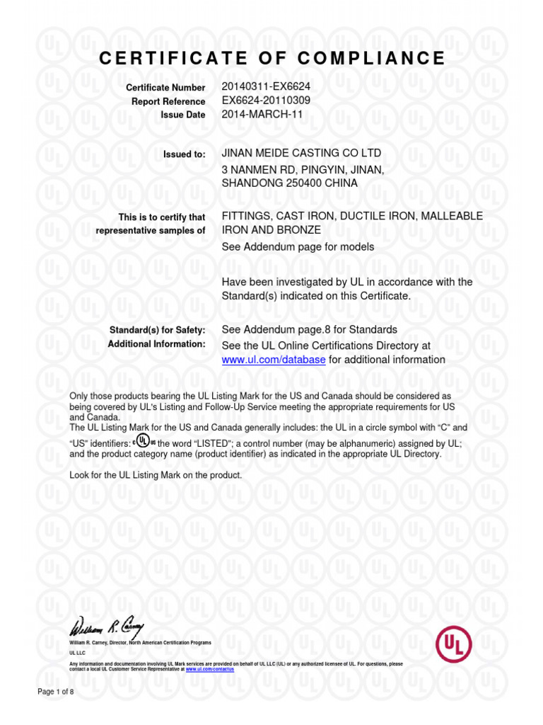 Certificate of Compliance: Certificate Number Report Reference Issue Date | Download Free PDF ...