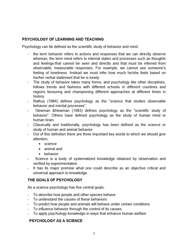2023 Psychology of Learning and Teaching Study Guide-Pgce | PDF ...