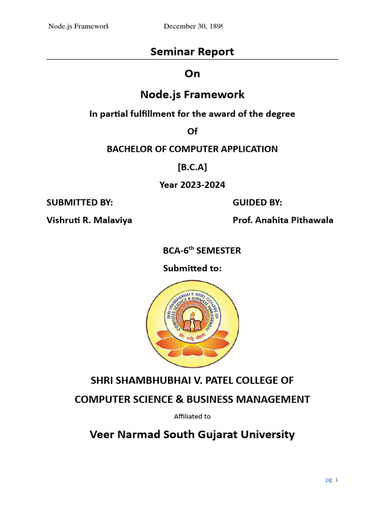 Nodejs | PDF | Representational State Transfer | Java Script