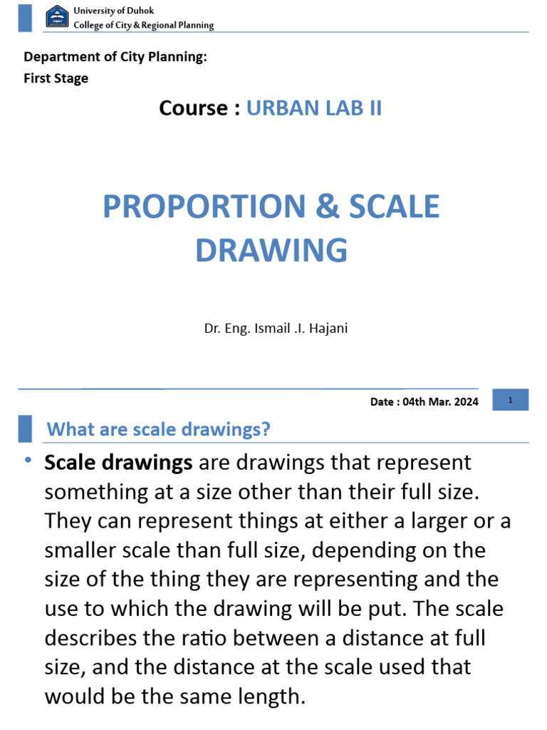 Understanding Scale Drawings in Architecture | PDF | Ratio | Foot (Unit)