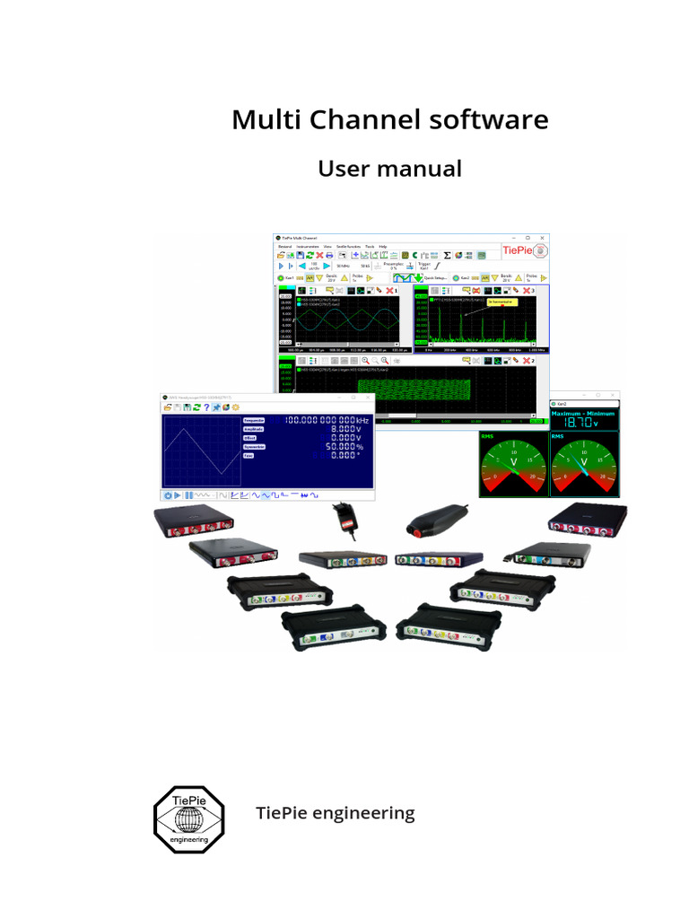 Manual-MultiChannel v1.08 | PDF | Software | Input/Output