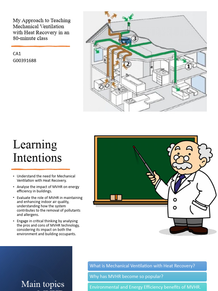 ca1 class presentation | PDF | Ventilation (Architecture) | Learning