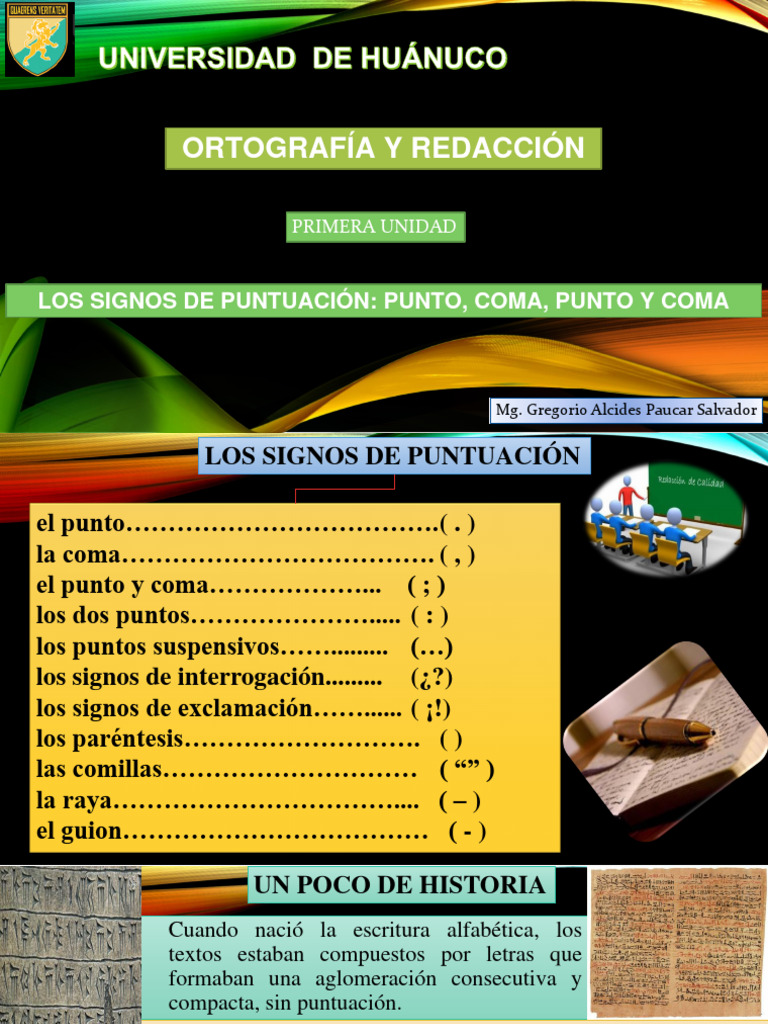 Usos y Tipos de Signos de Puntuación | PDF | Puntuación | Coma
