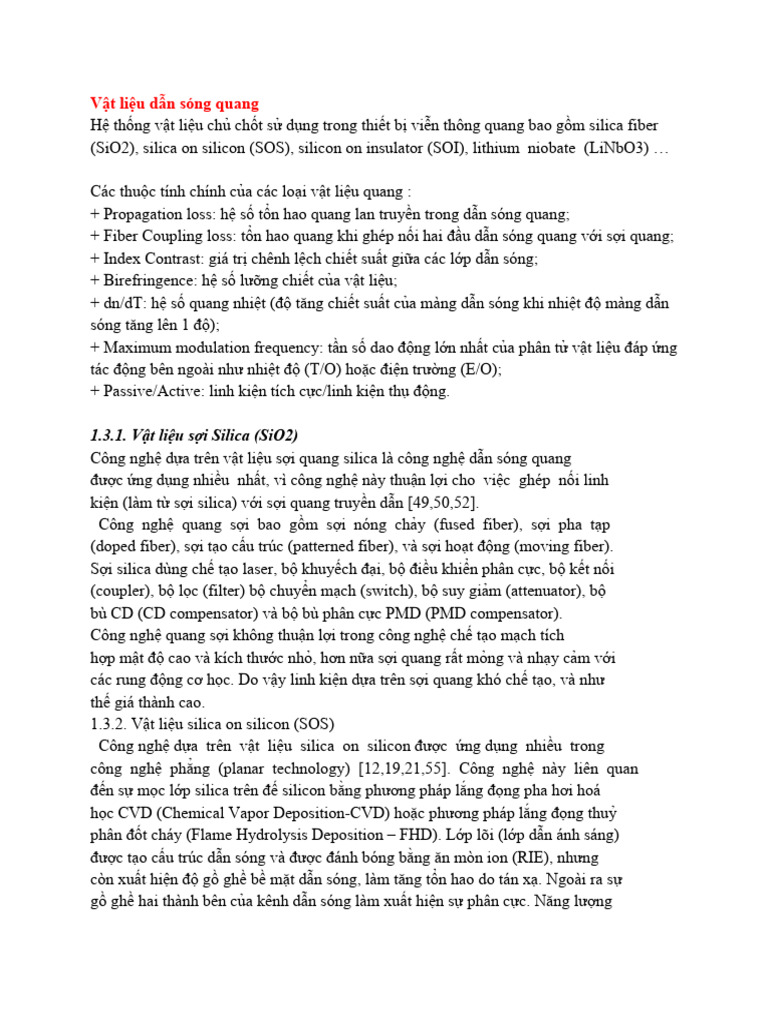 Vat Lieu Quang _ Linbo3 Crystal | PDF