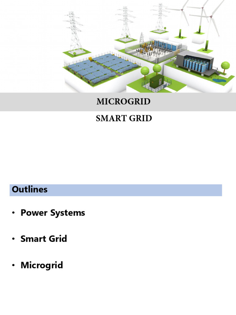 Micro Grid | PDF | Electrical Grid | Electric Power Transmission