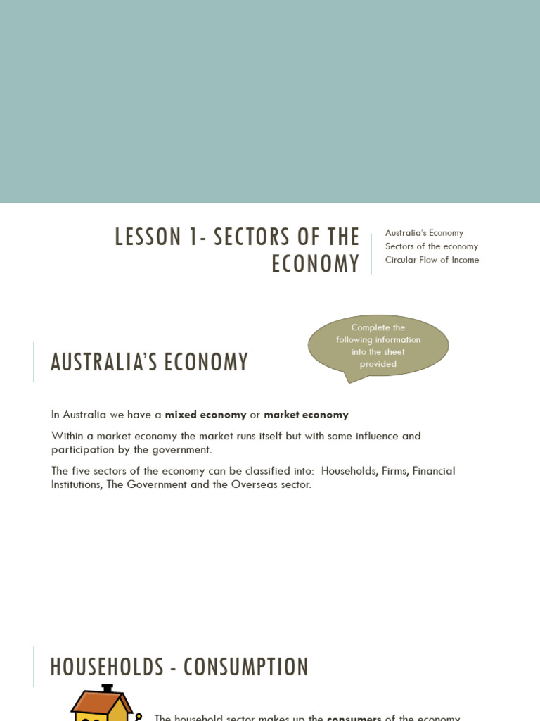 Economic Sectors Explained | PDF | Microeconomics | Trade