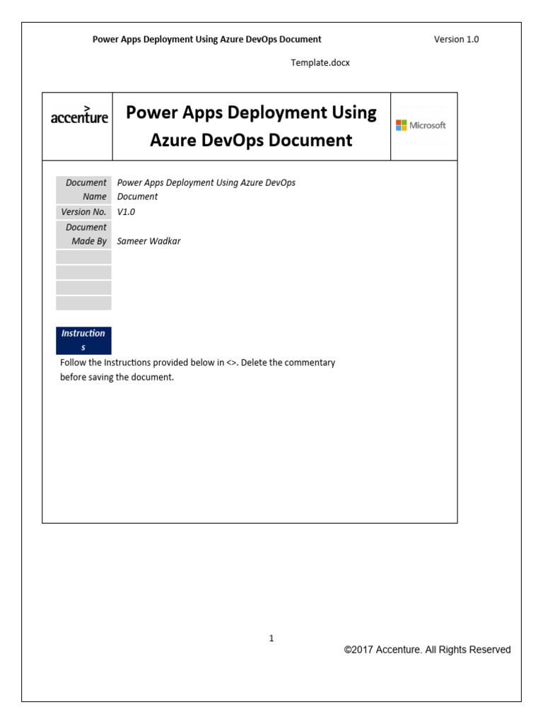 Power Apps Deployment Using ADO | PDF | Zip (File Format) | Computer File