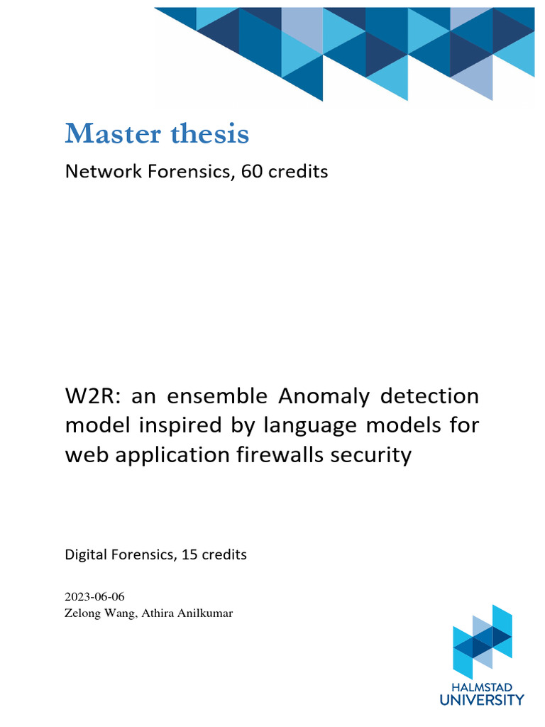 FULLTEXT02 | PDF | Principal Component Analysis | Machine Learning