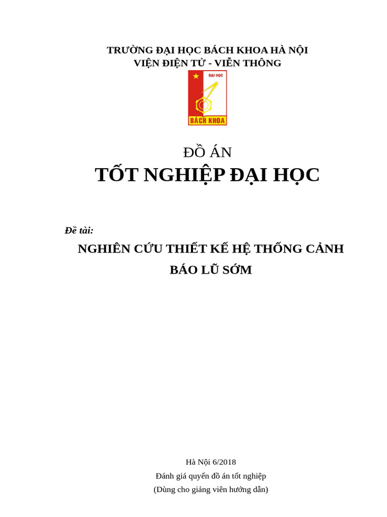[123doc] - he-thong-canh-bao-lu-lut-full-code | PDF