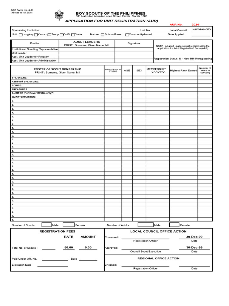 BSP Aur Form | Download Free PDF | Scouting And Guiding | Outdoor Recreation