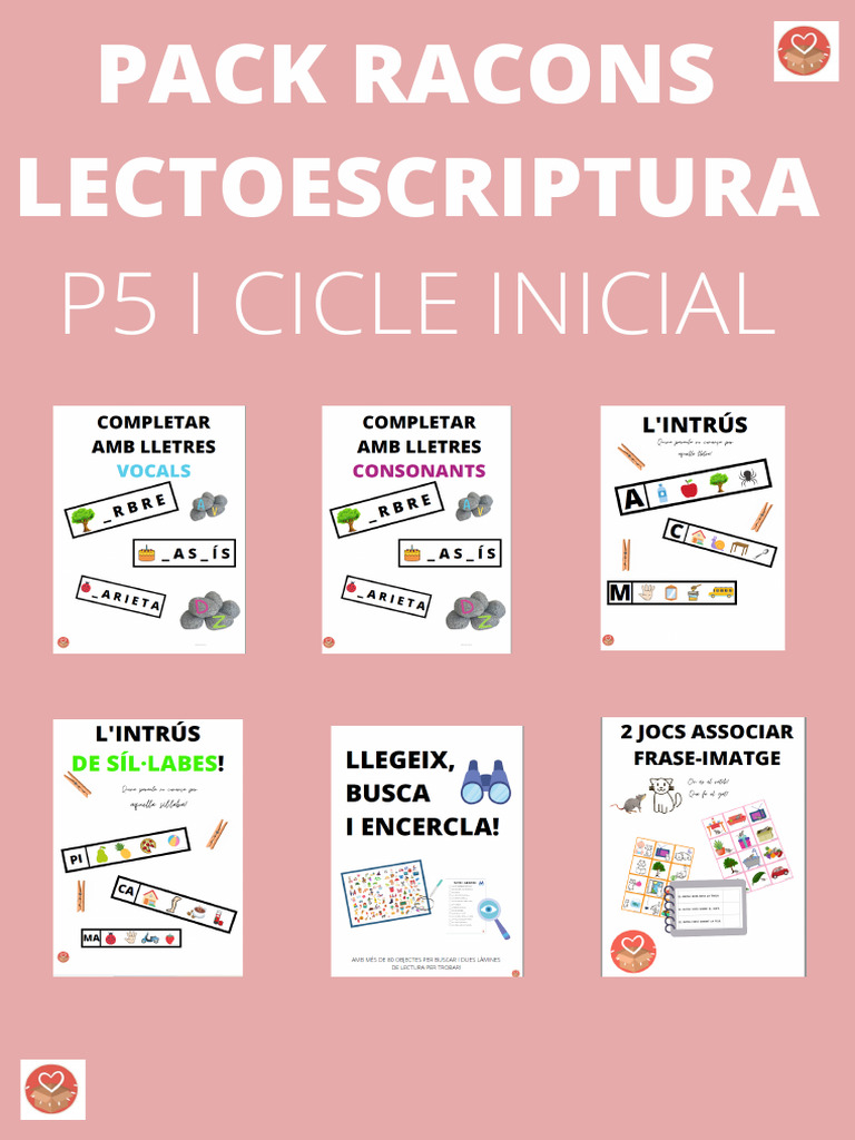 Racons Lectoescriptura - Teachingtheheart | PDF