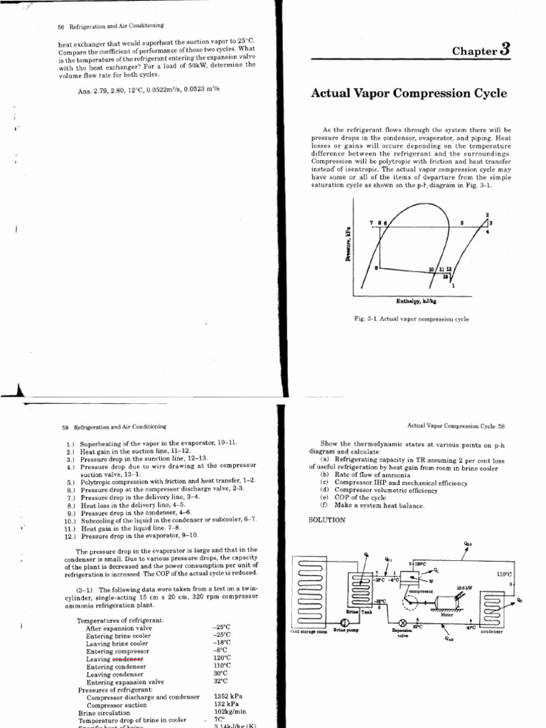 Ref Chapter 3 | PDF | Heat Exchanger | Refrigeration