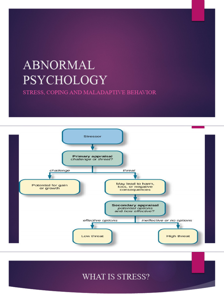 Abnormal Psychology Unit 3 RV | PDF | Dissociation (Psychology ...