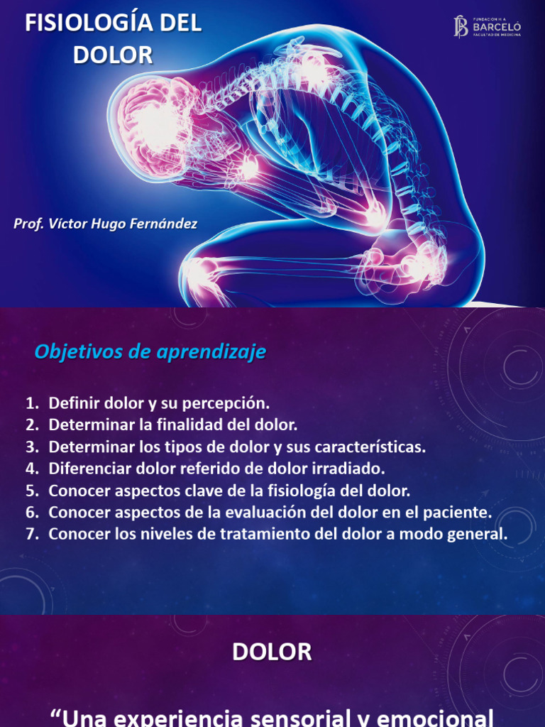 Fisiología Del Dolor | PDF | Dolor | Fisiología