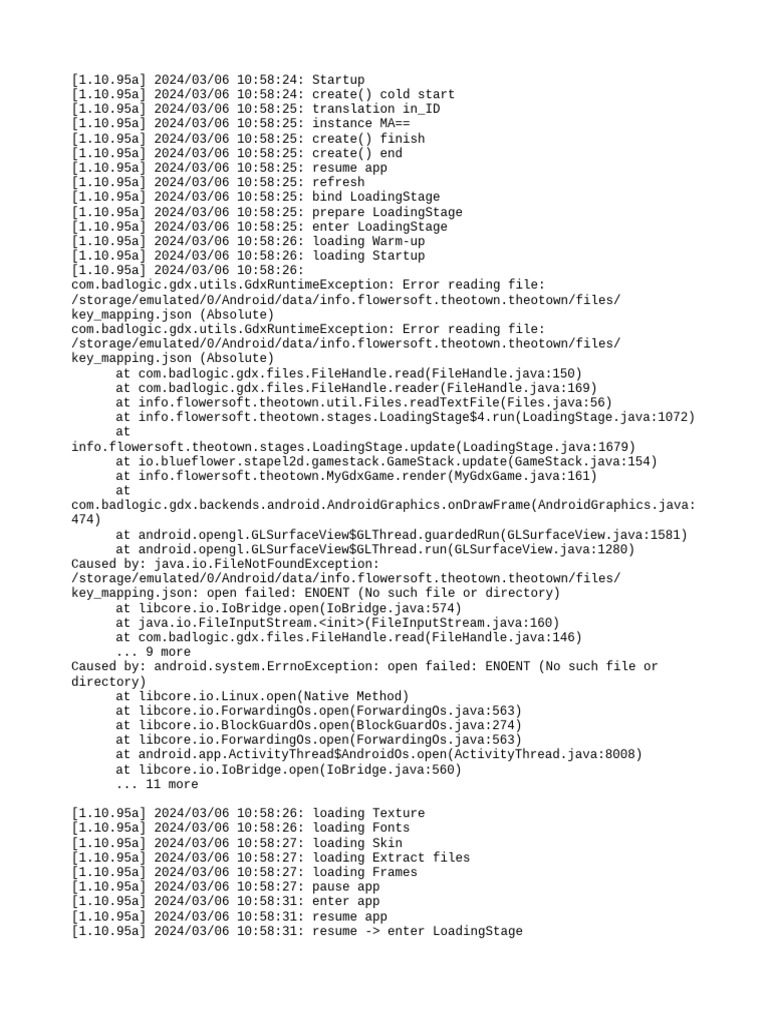Log | PDF | Java (Programming Language) | Computing