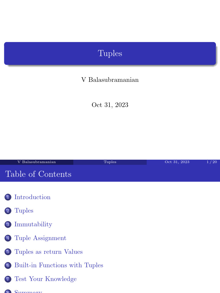 Tuples Pdf Theoretical Computer Science Programming Paradigms