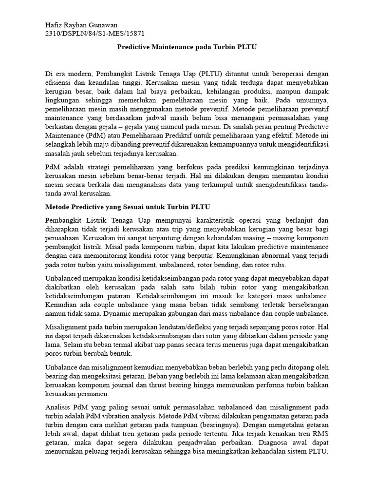 Hafiz Rayhan Gunawan - Tugas Resume | PDF