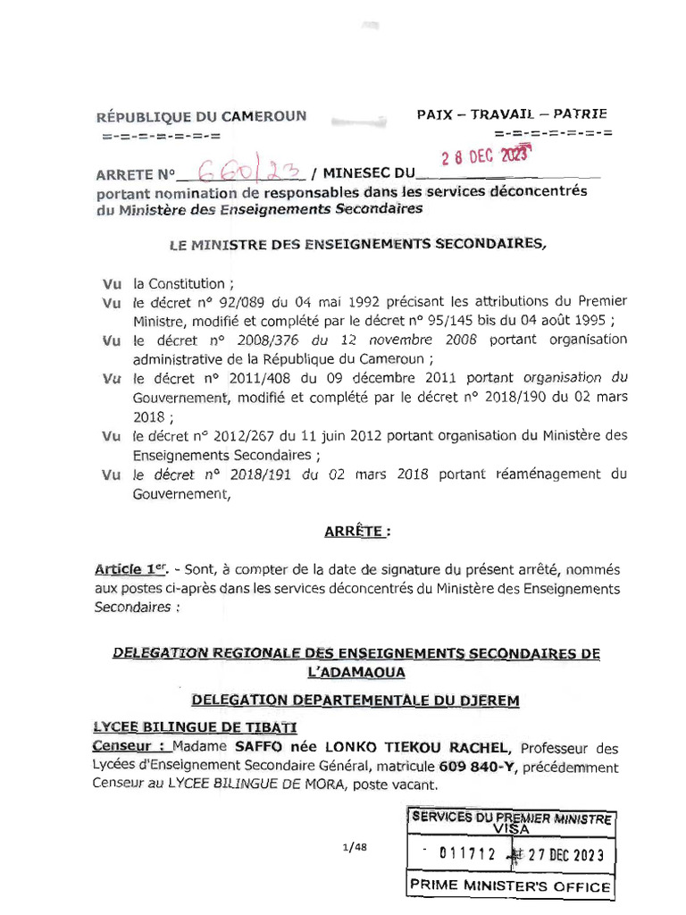 660 23 Censeur ESG 28 Dec 2023 | PDF