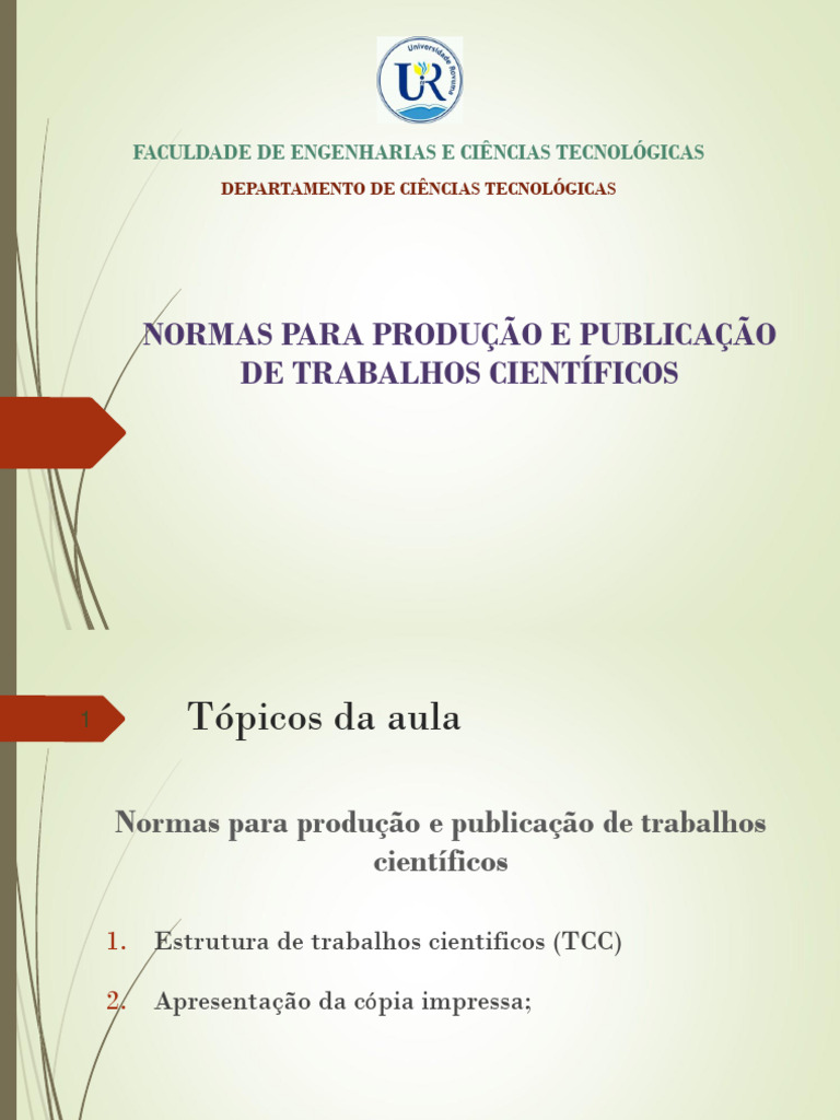Estrutura de TCC | PDF