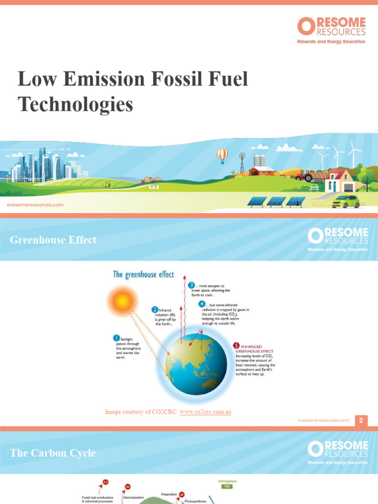 PowerPoint Low Emission Technologies 1 | PDF | Carbon Capture And ...