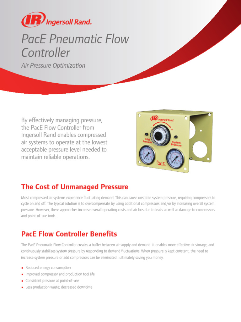 Brochure - PacE Flow Controller | PDF | Mechanical Engineering
