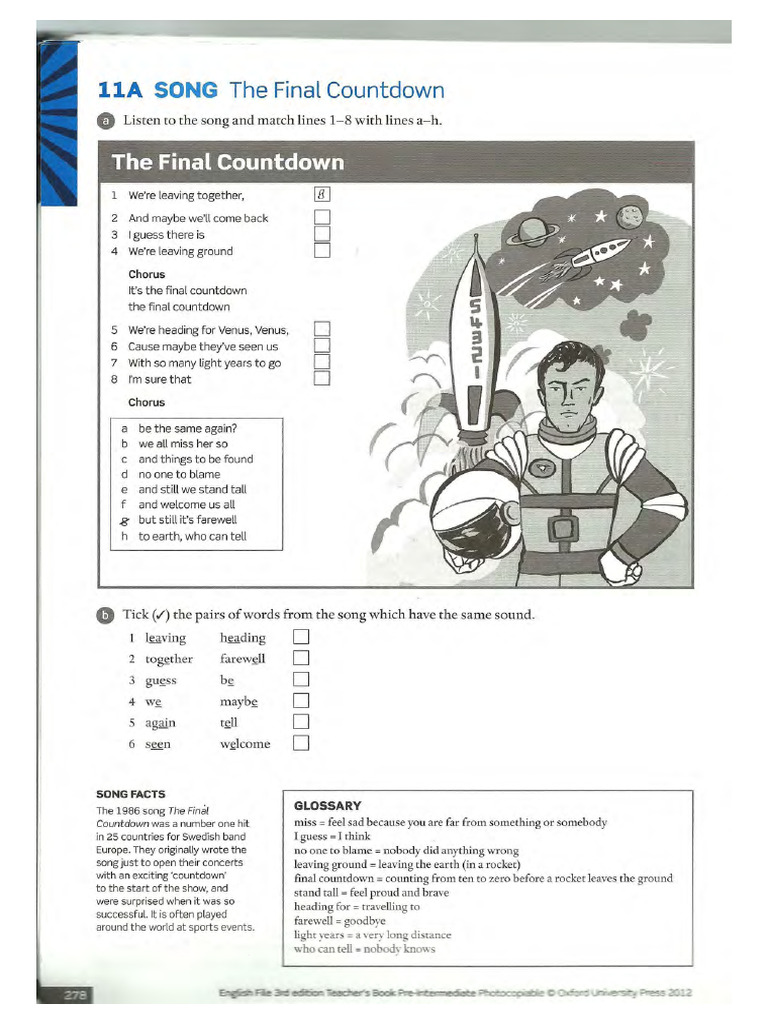 The Final Countdown | PDF
