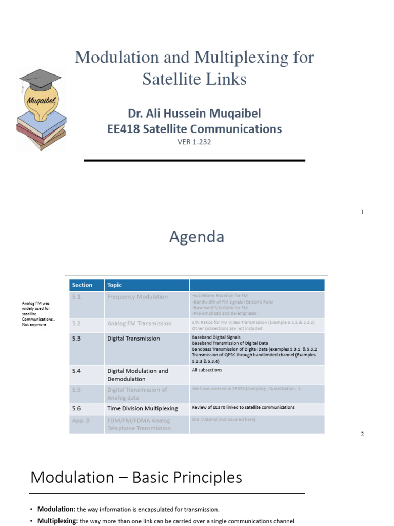 5 Modulation and Multiplixing | PDF | Modulation | Frequency Modulation