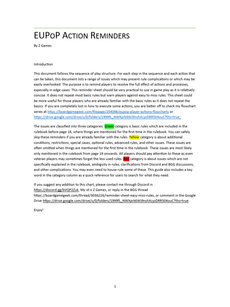 Action Reminders | PDF | Holy Roman Empire | Taxes